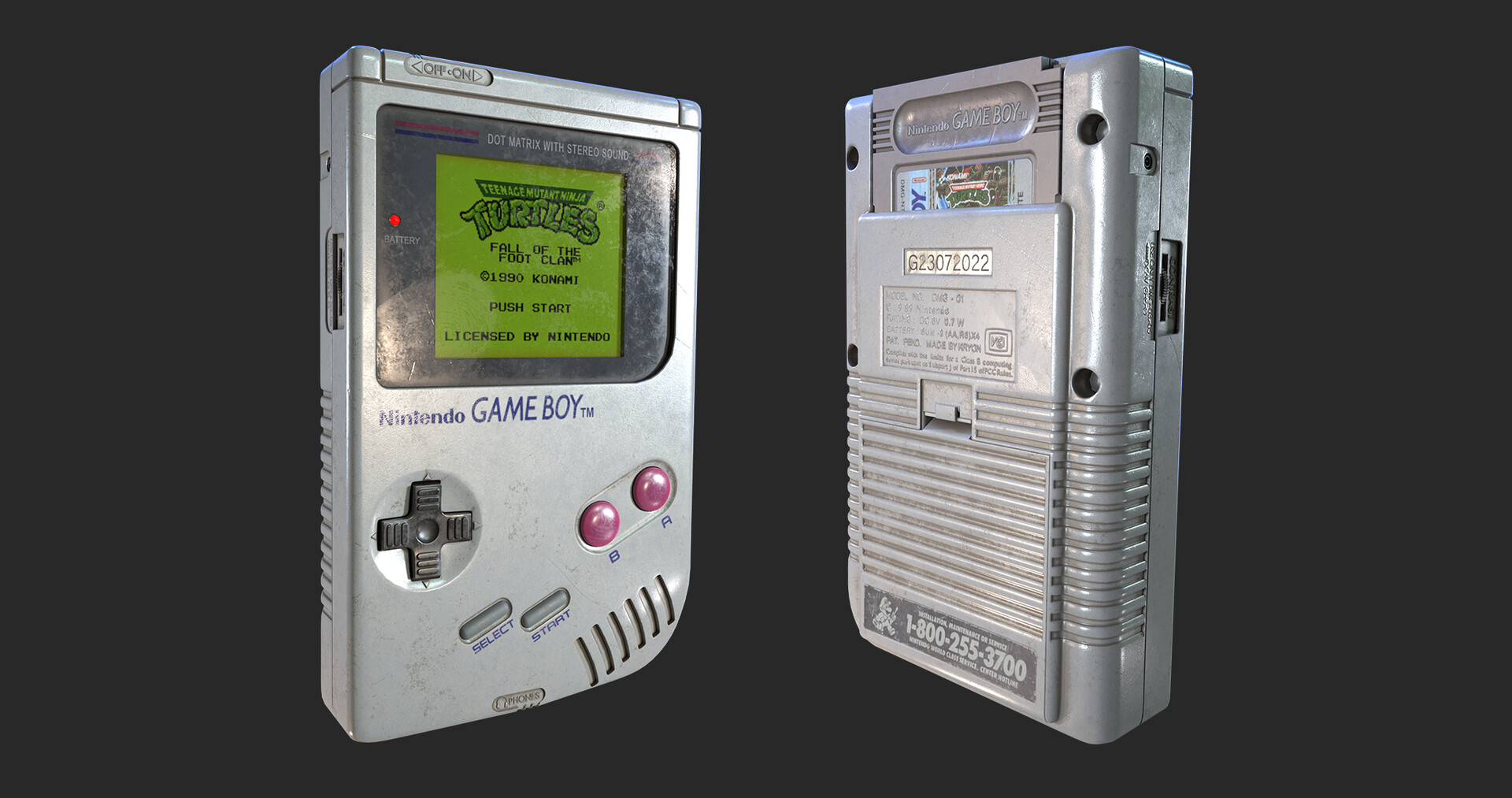 ArtStation - Nintendo GameBoy Classic