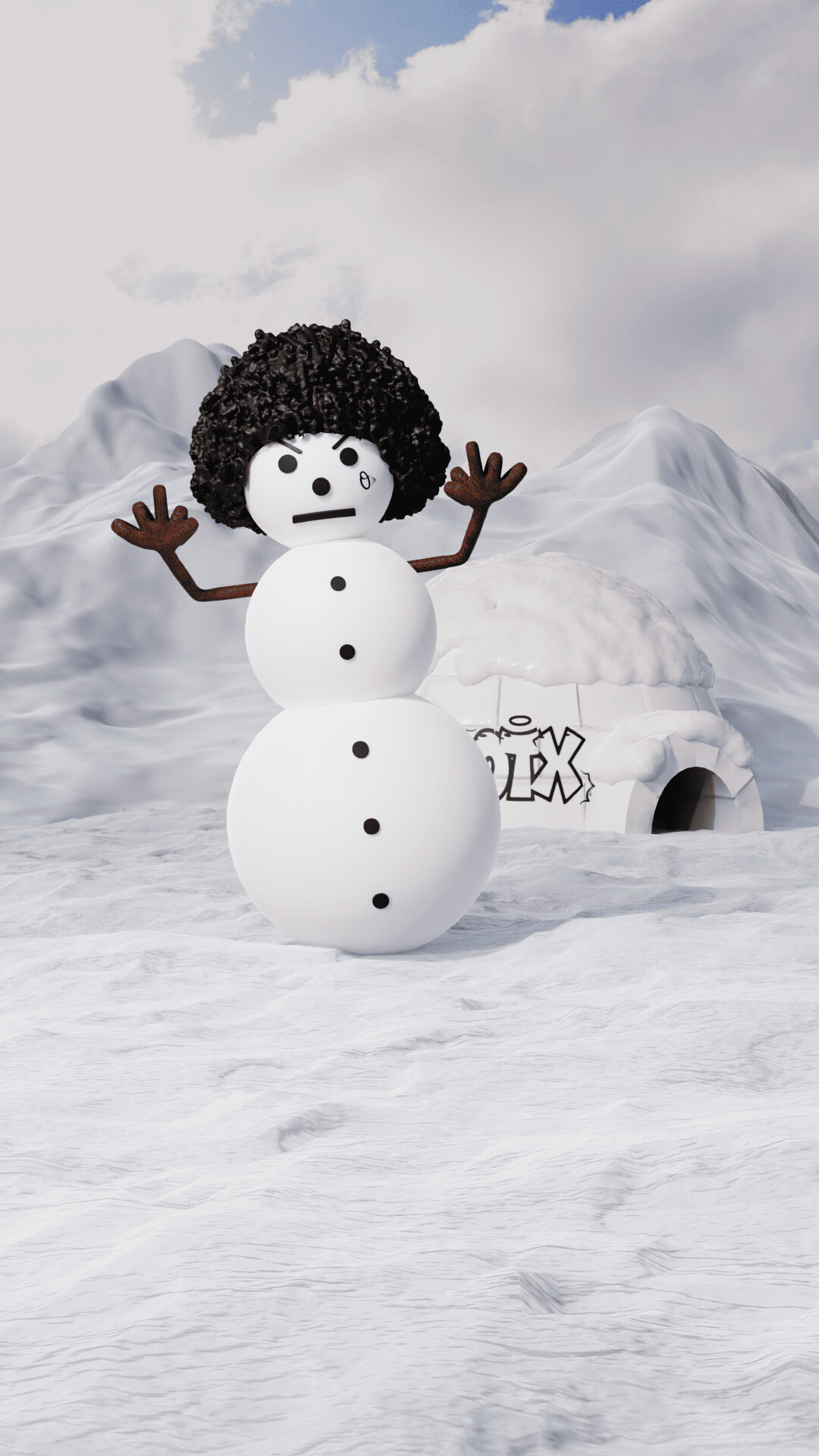 ArtStation - OHGEESY OTXBOYZ SNOWMAN