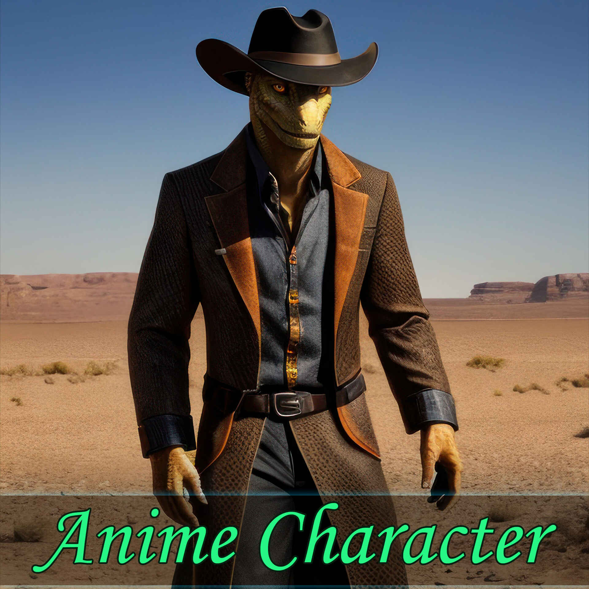 ArtStation - +410 Anime Character (Cowboy Dragon) Reference Pack_ 4k