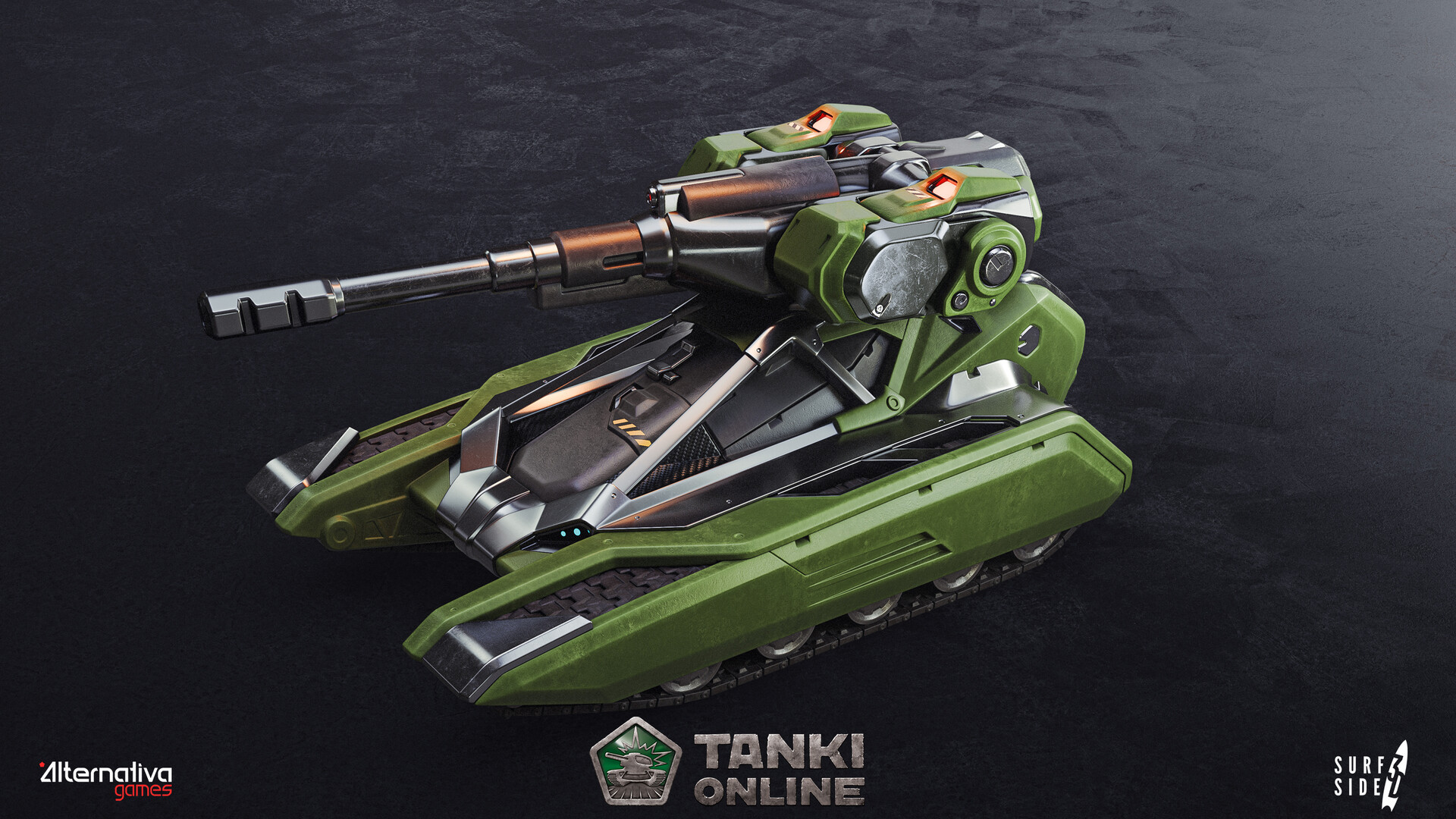 SURFSIDE 3D - High Poly Tanks for Tanki Online
