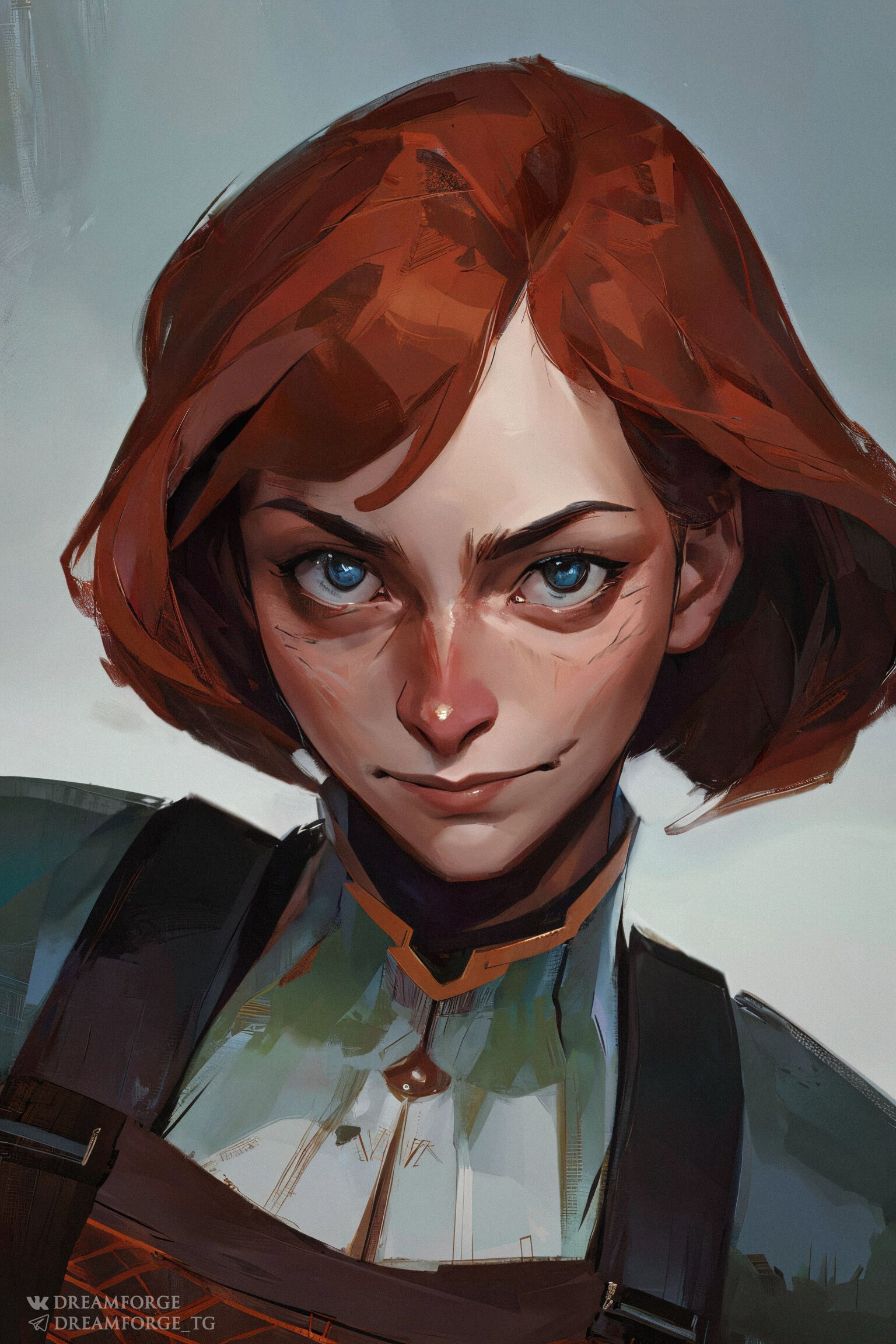 ArtStation - Dishonored-inspired Portraits