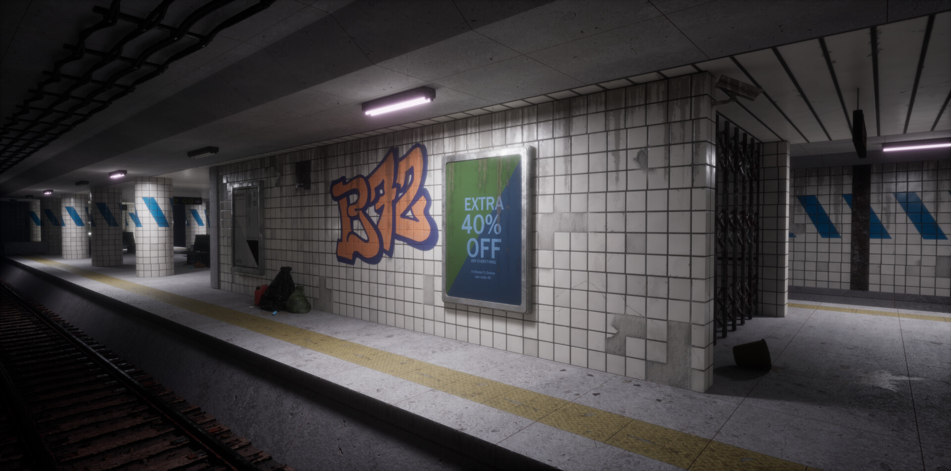 ArtStation - Subway Environment