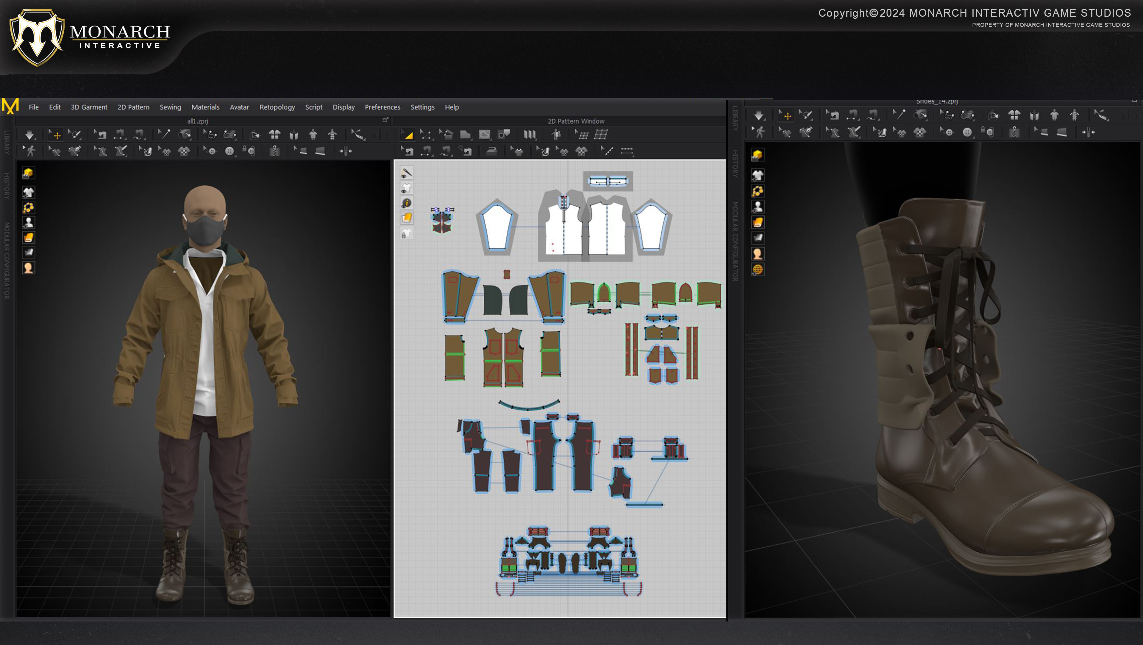 Monarch Interactive Game Studios - Casual Outfit | Portfolio - 2024