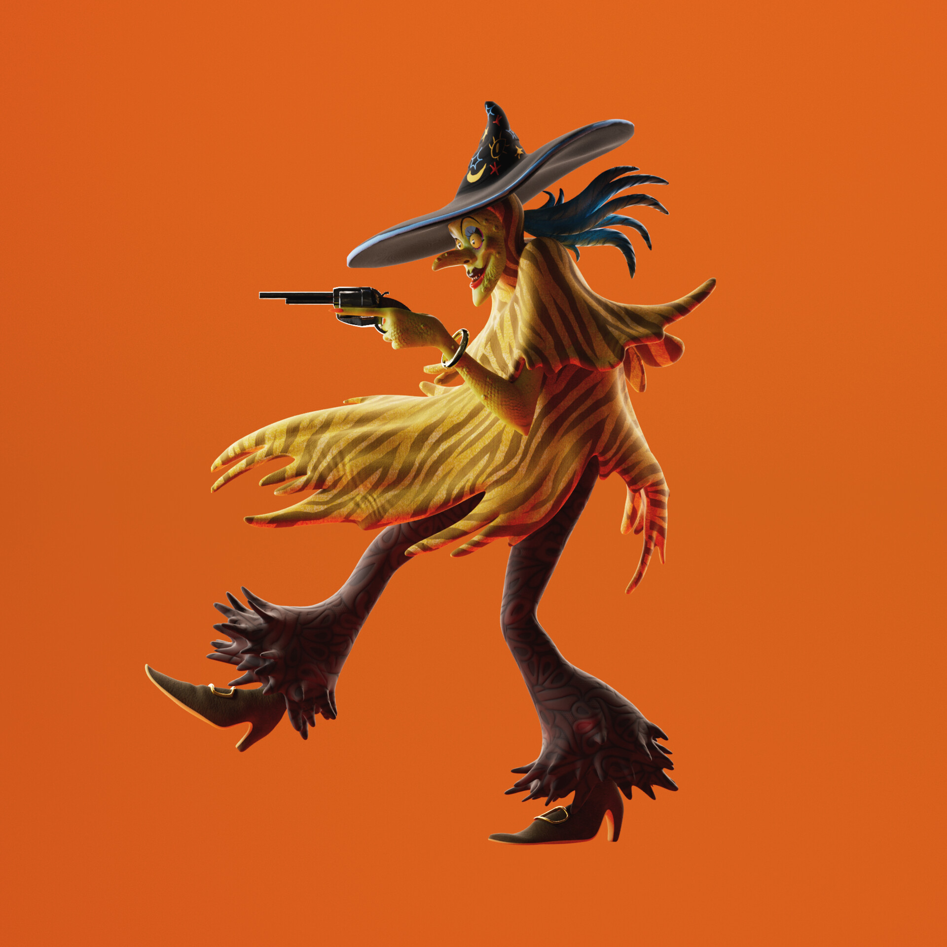 ArtStation - Witch with a Gun 🔫