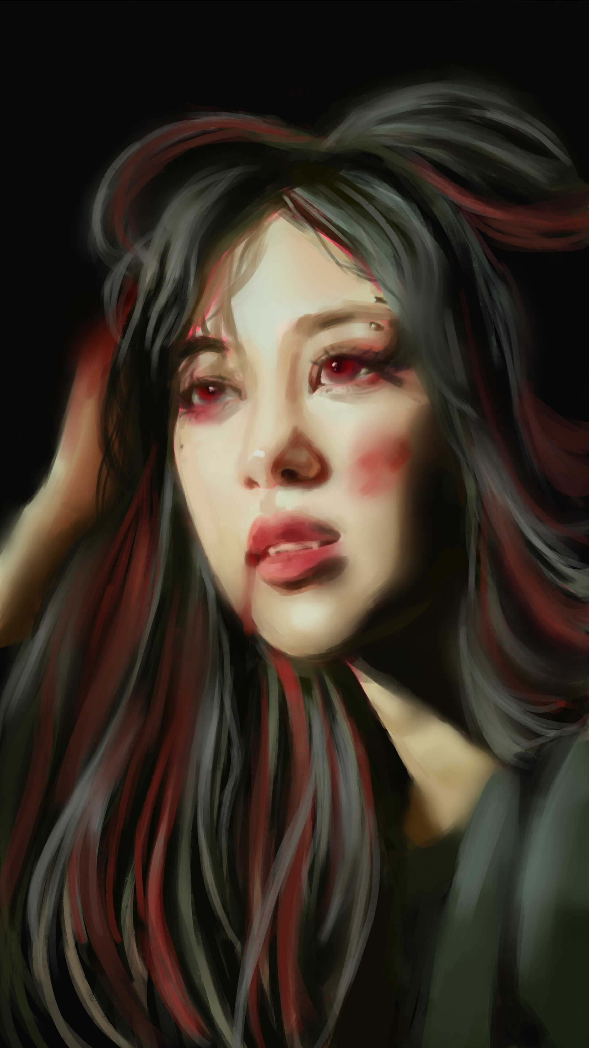ArtStation - digital portrait
