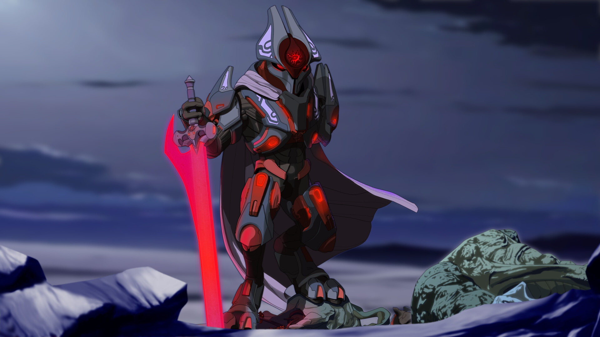 ArtStation - Sangheili Void Warden