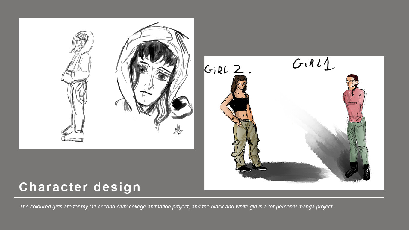 ArtStation - Manga character designs