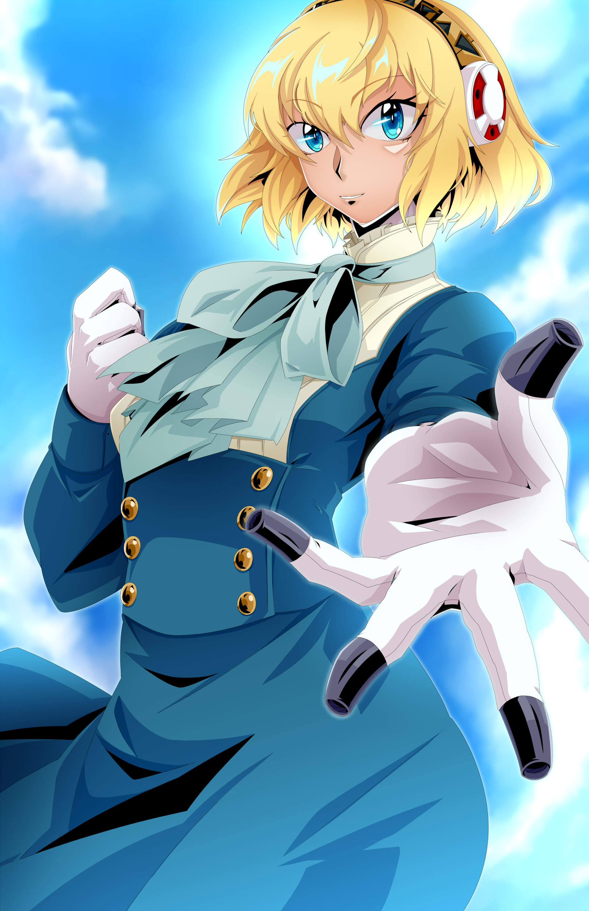 ArtStation - Aigis new dress