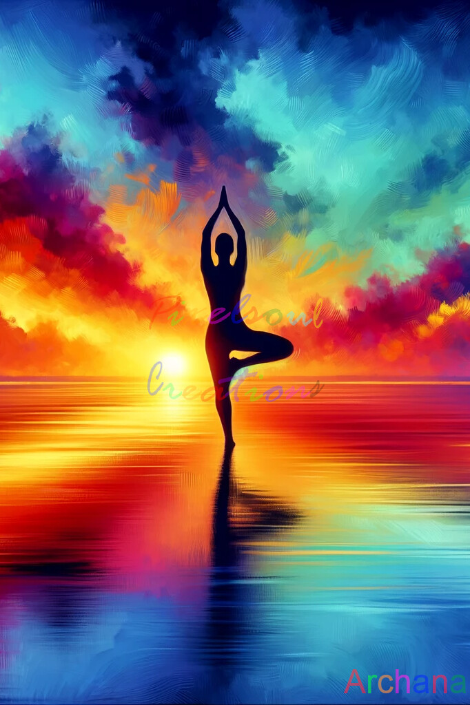 Archana - Sunrise Grace: A Morning Symphony of Yoga Serenity