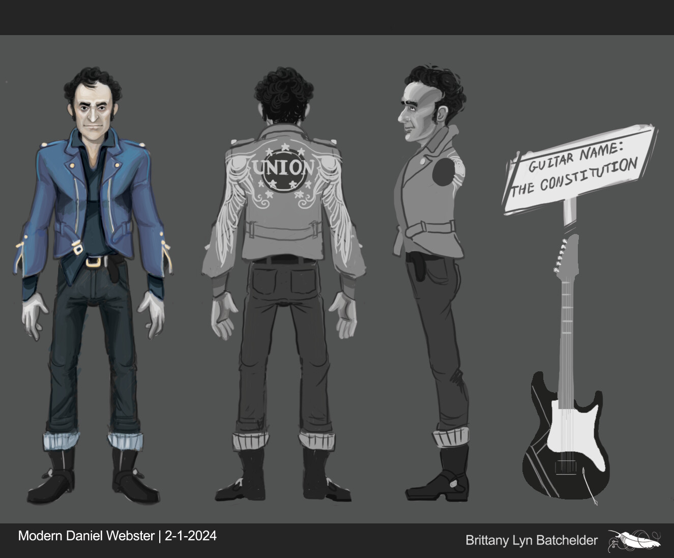 ArtStation - Modern Daniel Webster