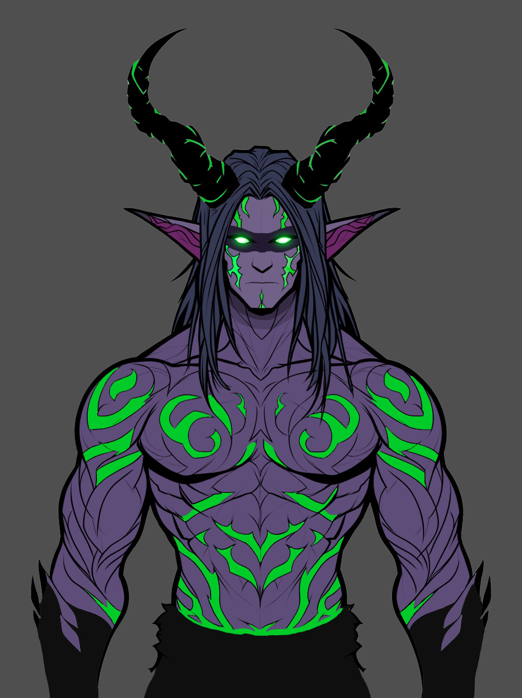 ArtStation - Illidan Stormrage - World of Warcraft