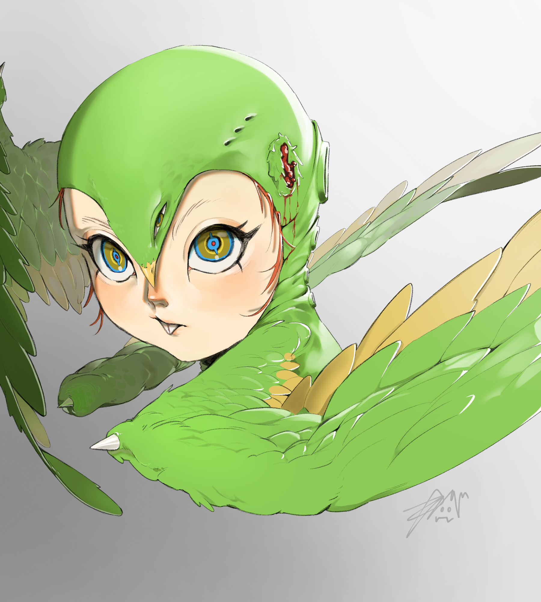 ArtStation - bird character concept