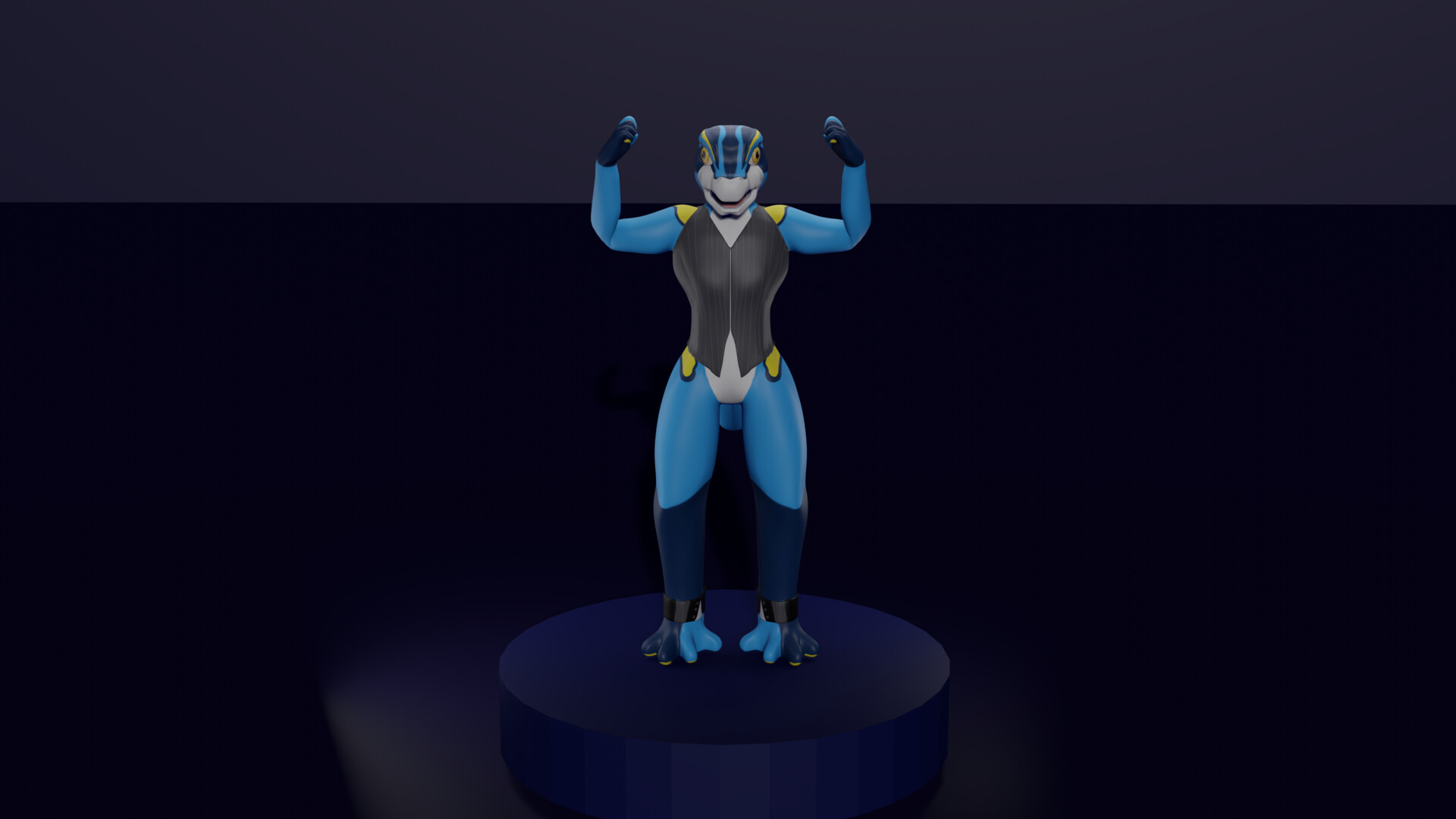 ArtStation - LIZARD MODEL FOR VR CHAT :3