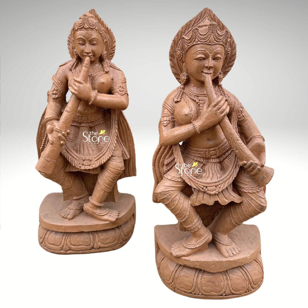 ArtStation - Traditional Garden Lady Statues 3ft | The Stone Studio