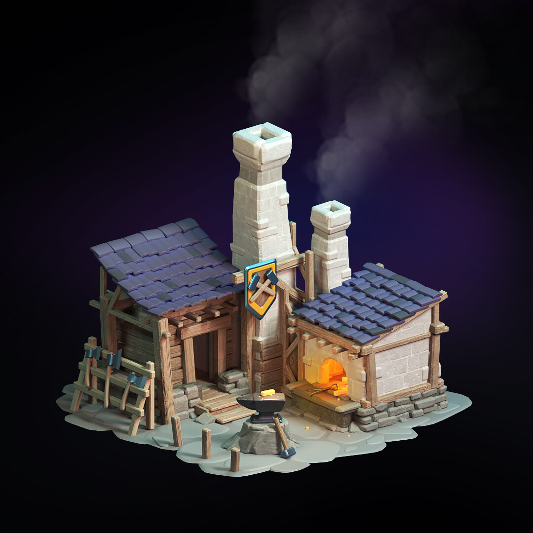 ArtStation - Building for FIEF