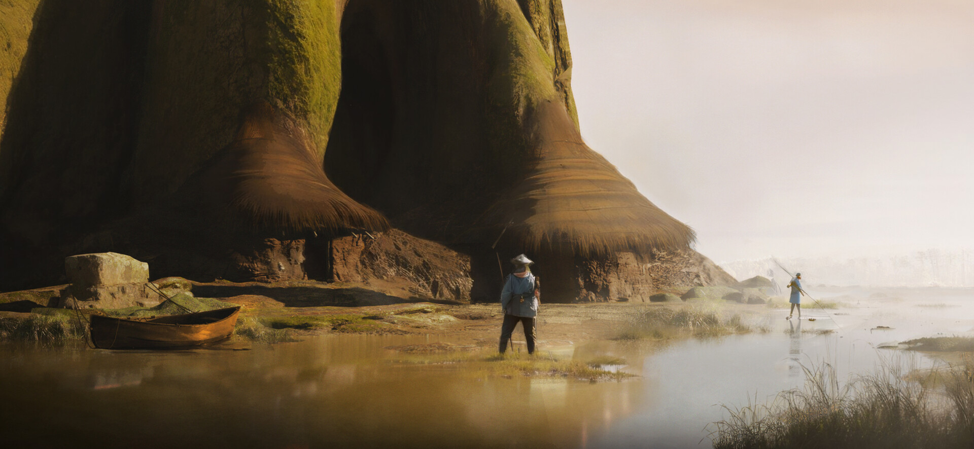 ArtStation - Giant swamp concept