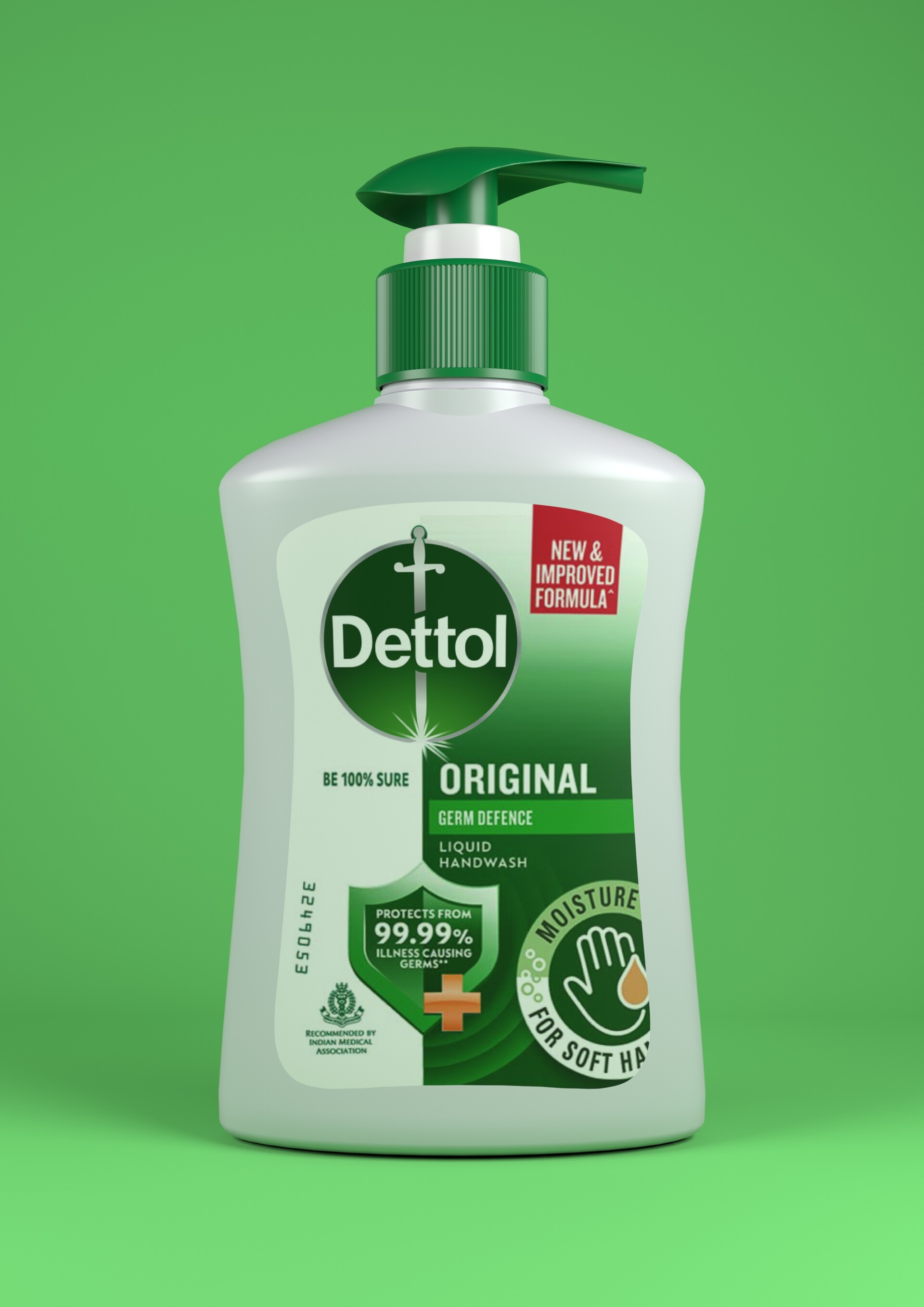 ArtStation - Dettol hand wash 3D Modeling