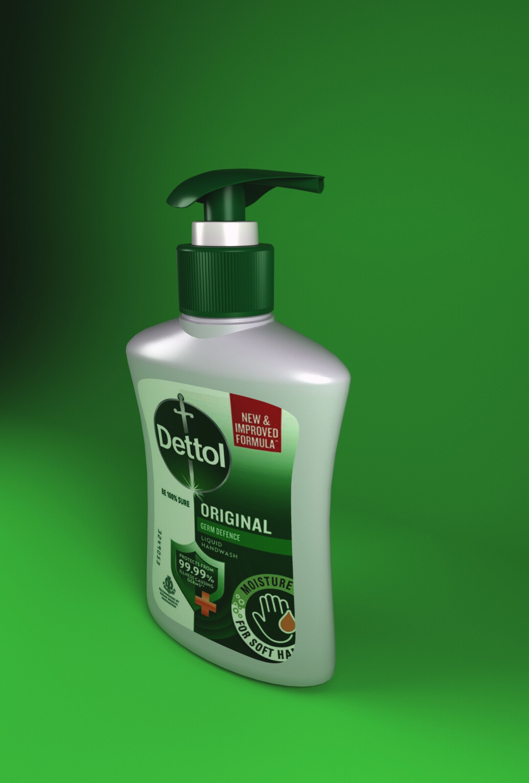 AʀᴜL - Dettol hand wash 3D Modeling