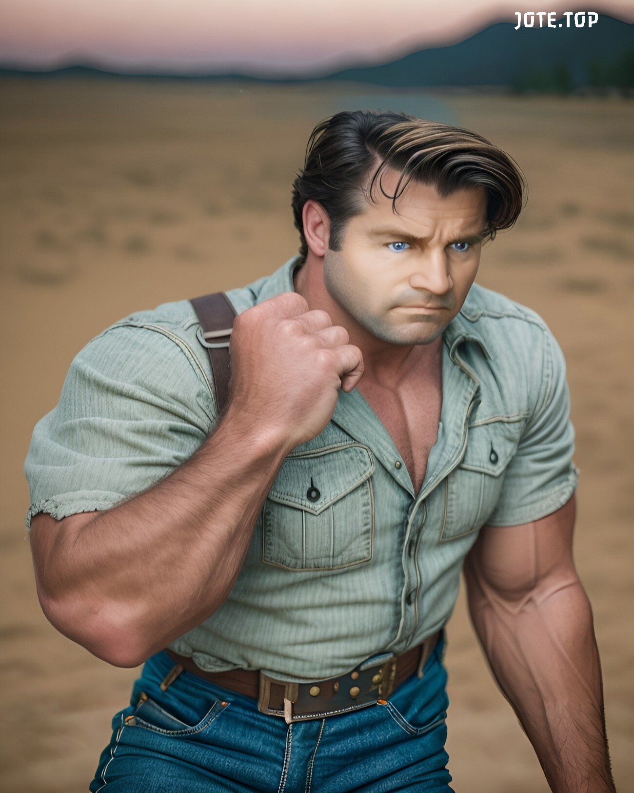 Jote Soft - Cadillacs and dinosaurs characters realistic remake