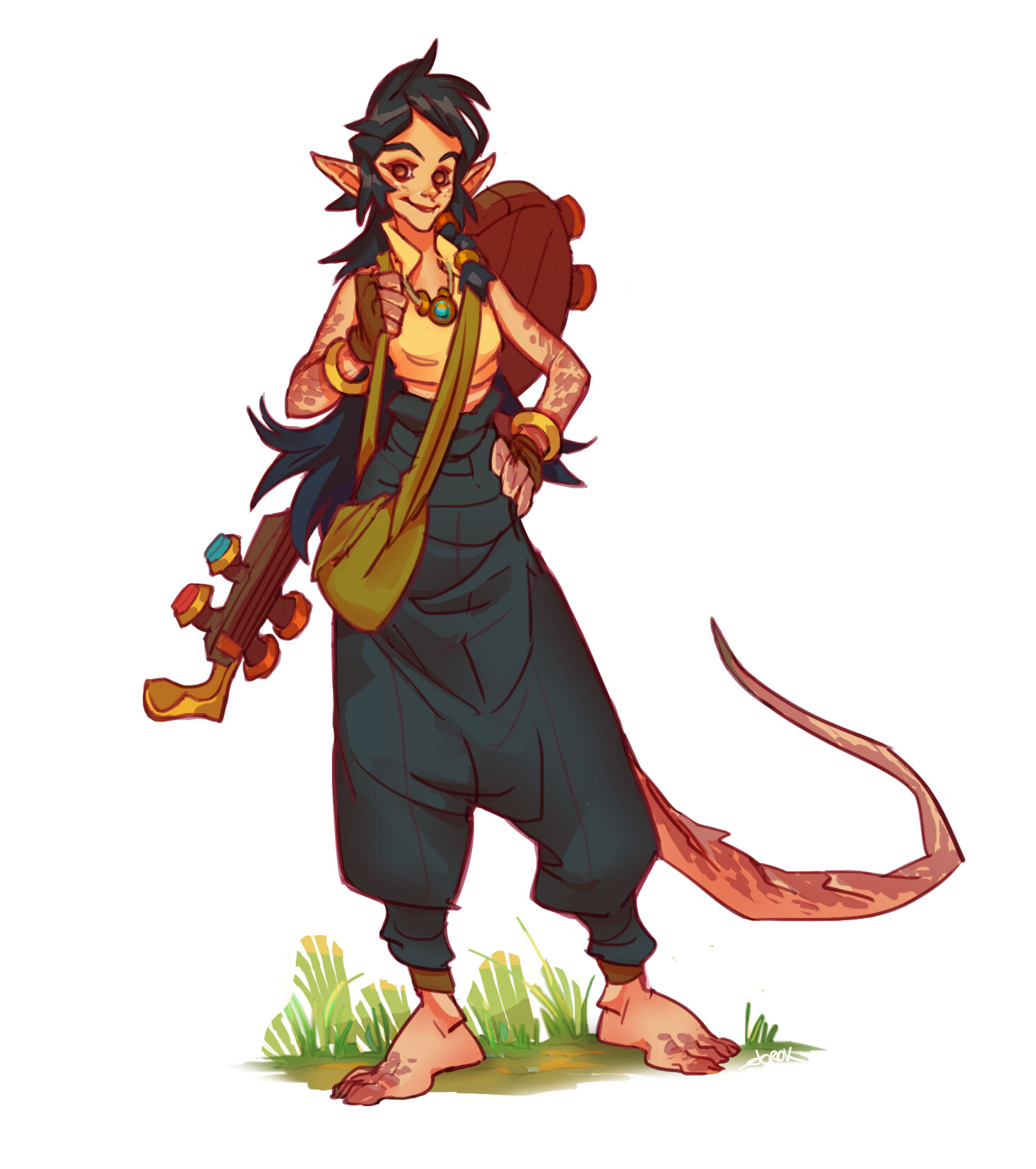 ArtStation - Bard Character Design