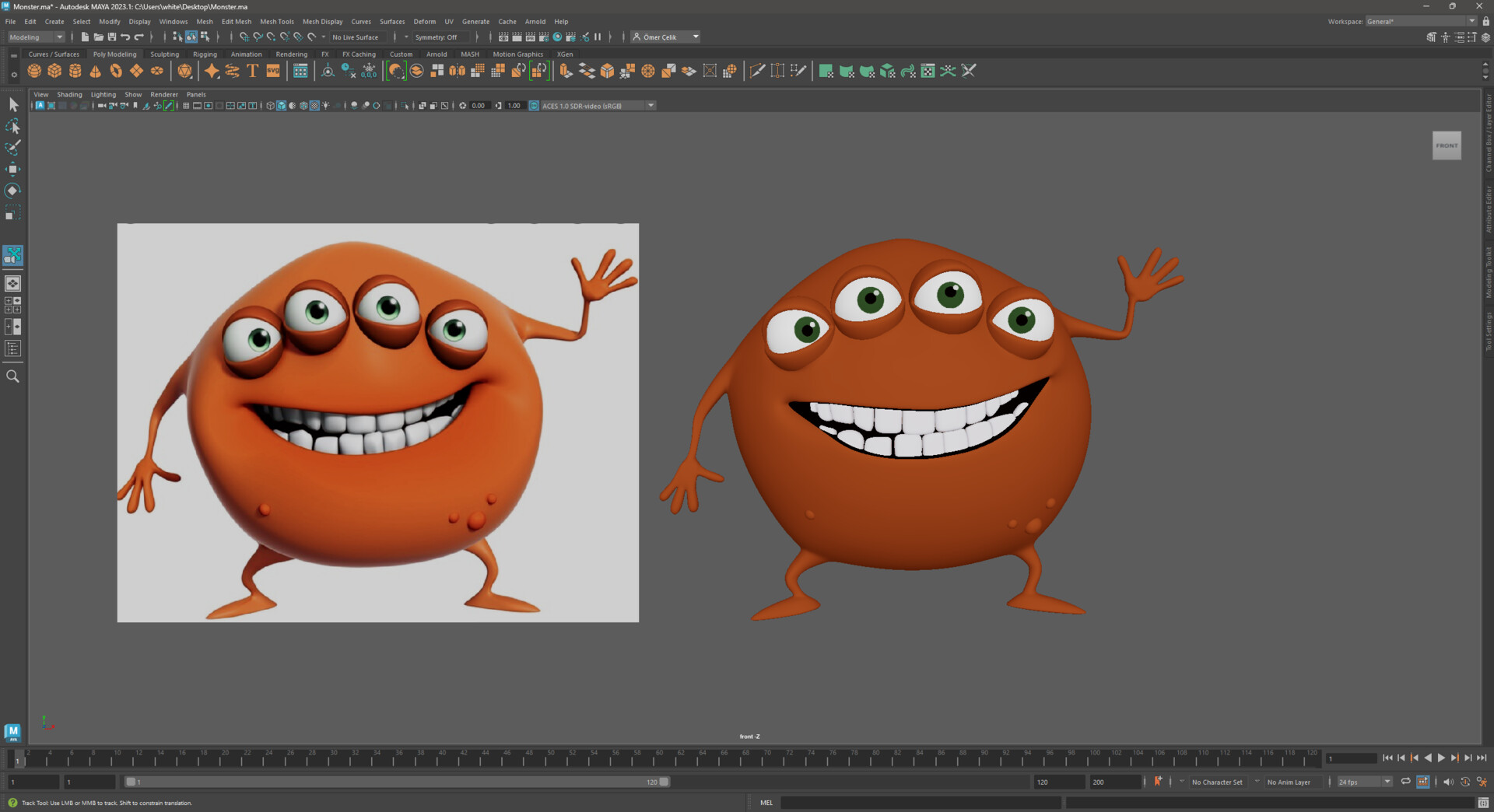 ArtStation - The Monster