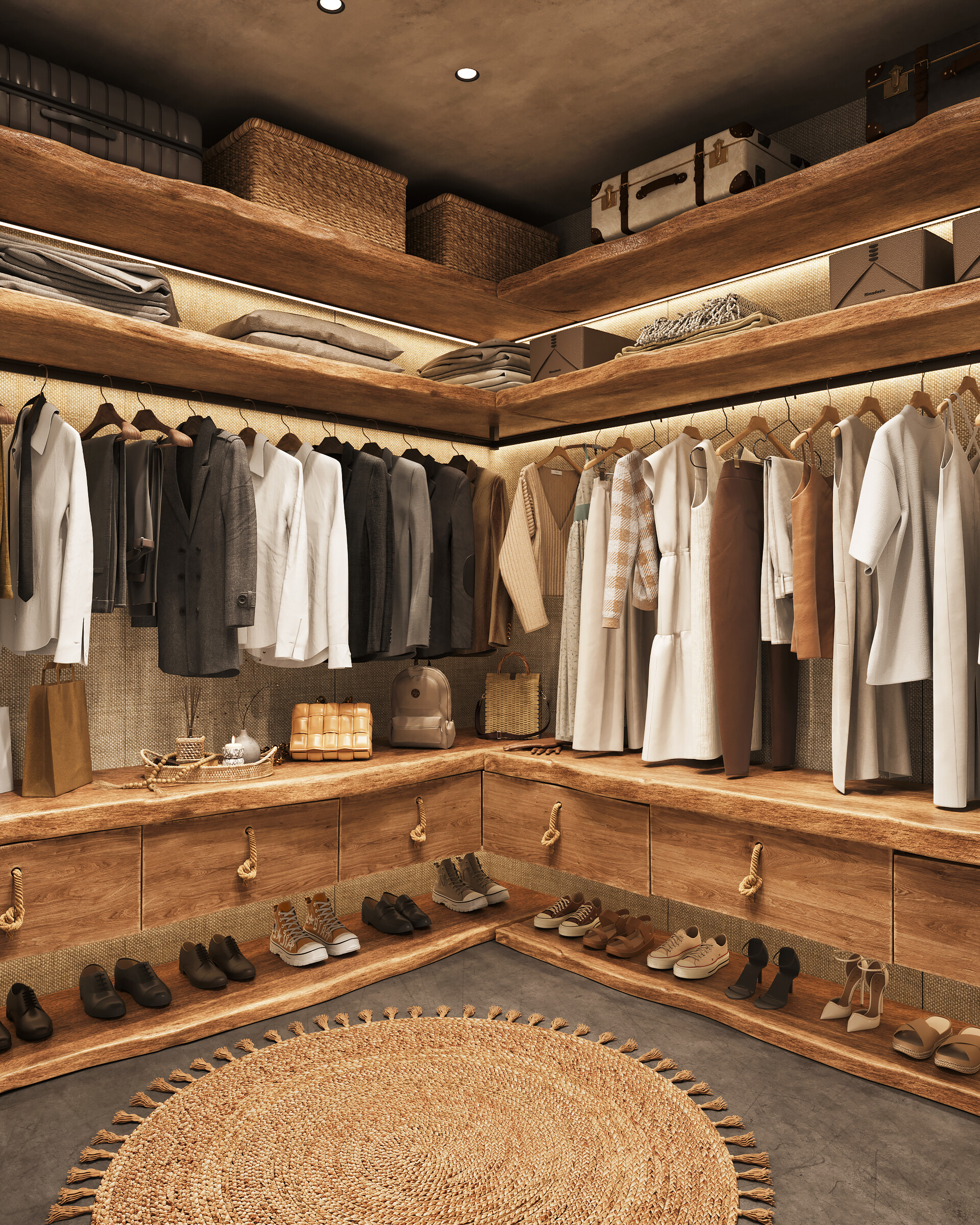 ArtStation - Imperfect Elegance Dressing room