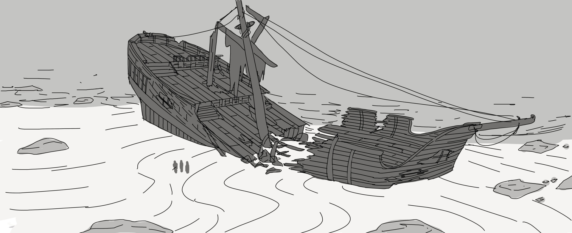 ArtStation - Shipwrecked