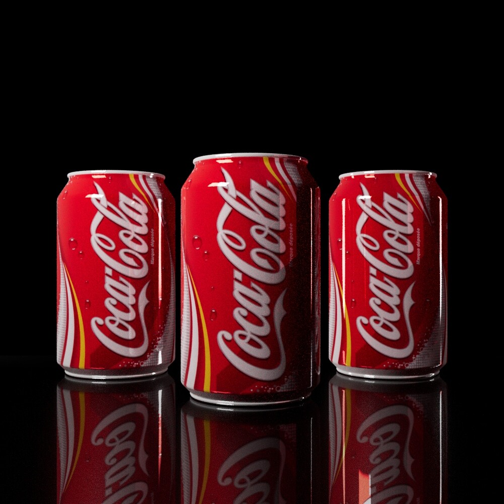 ArtStation - 3D Can Realstic Render