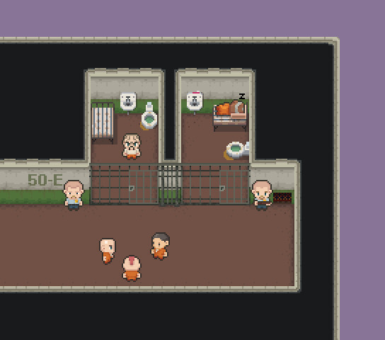 ArtStation - Pixel Art Prison Game