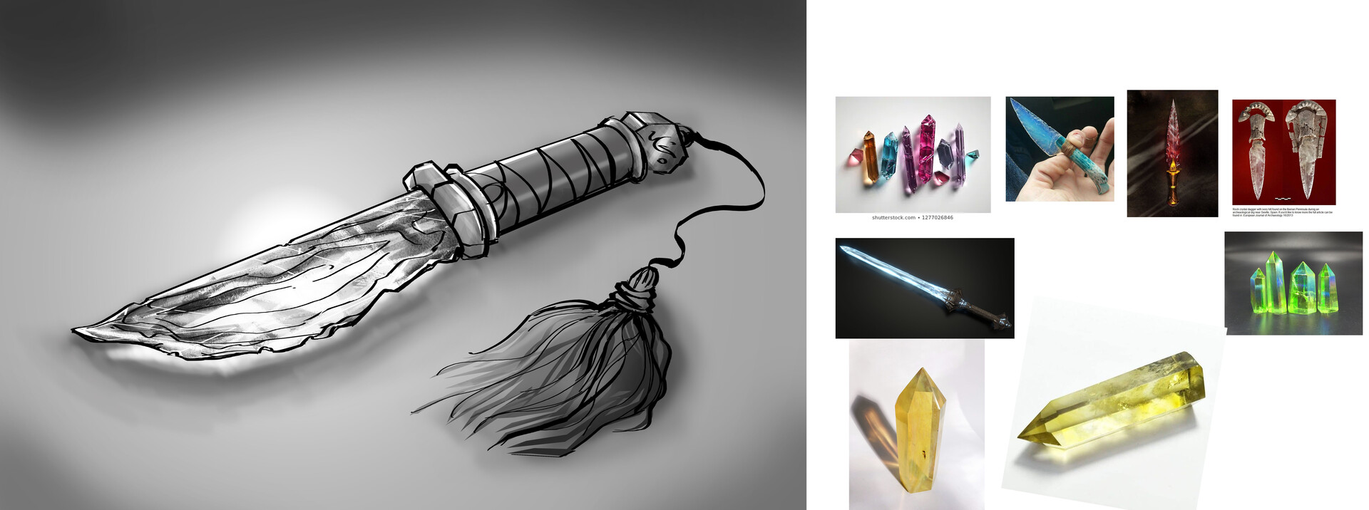 ArtStation - Crystal Dagger
