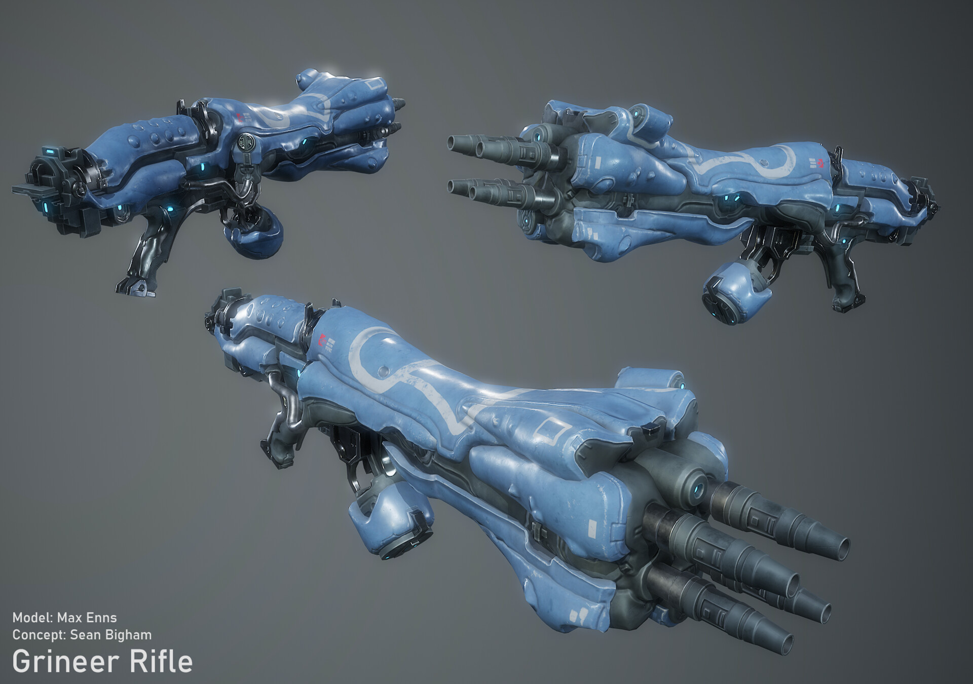 ArtStation - Grineer Rifle