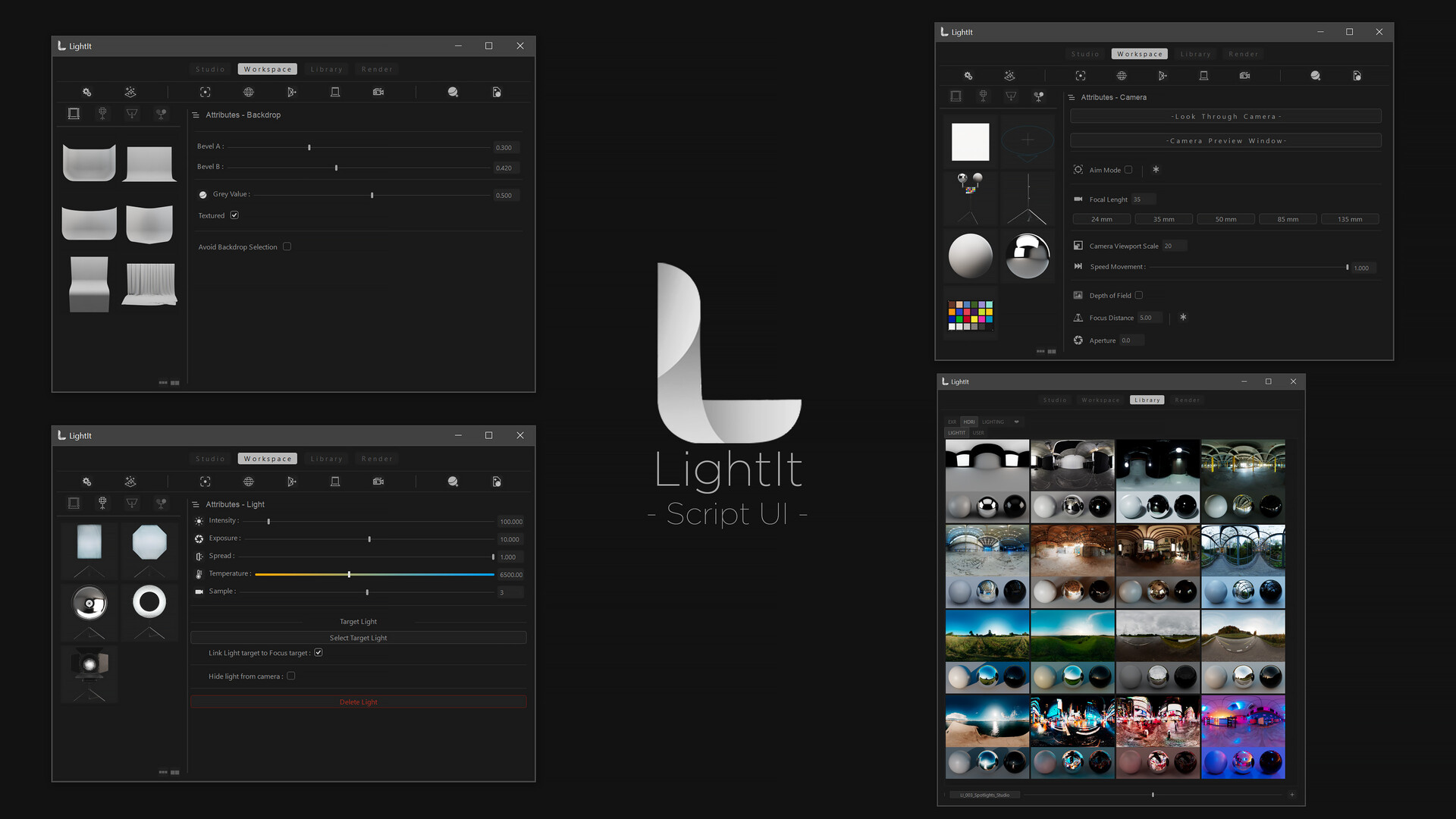 - Wizix - - LightIt - Lighting Script for Maya and Arnold