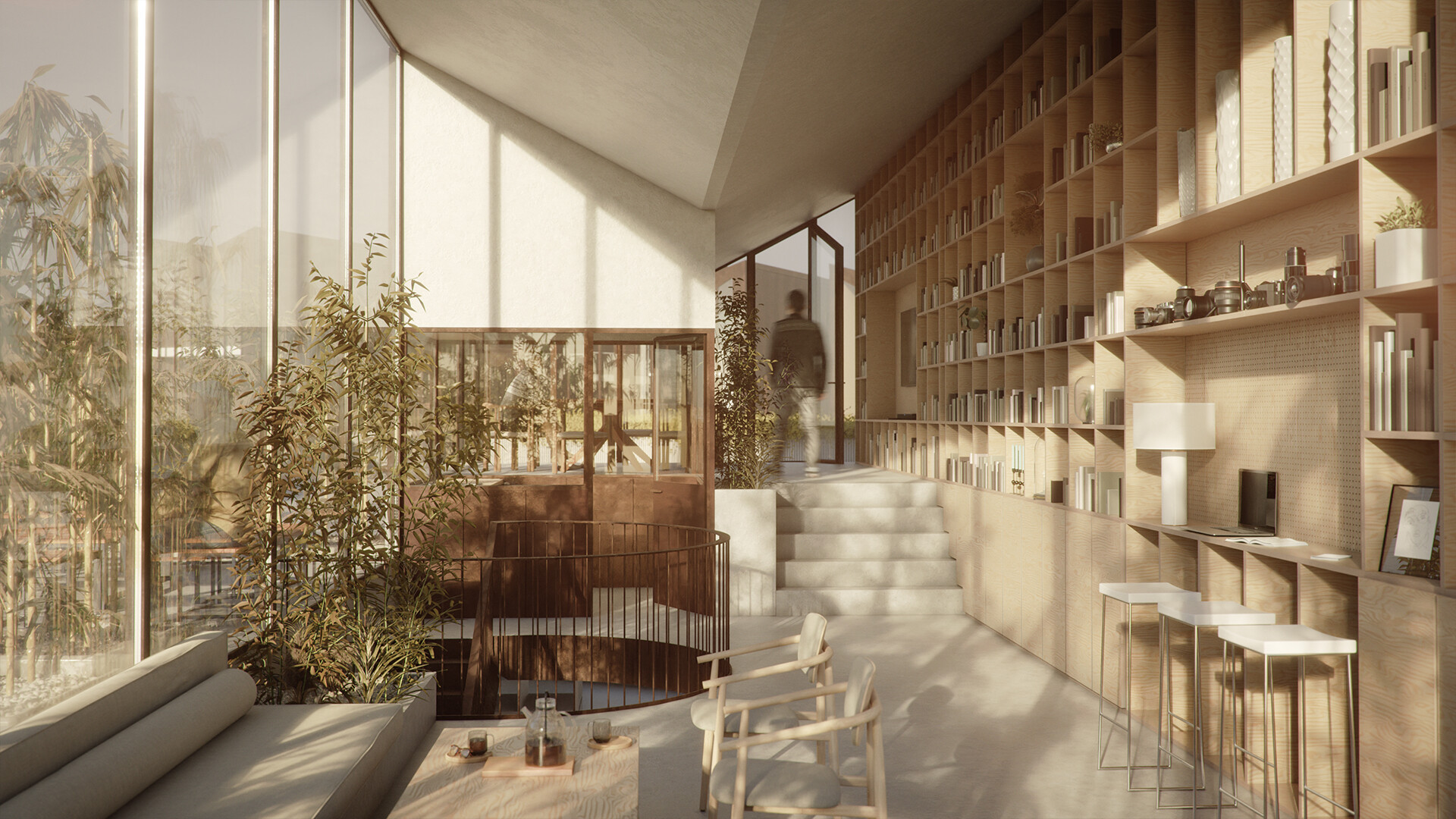 ArtStation - Mixed-use building - residential, commercial, cultural