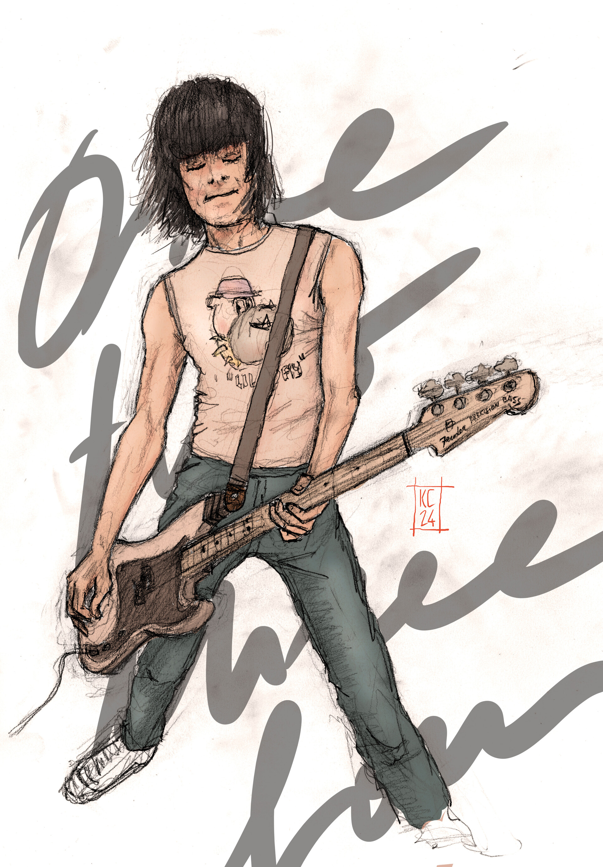 ArtStation - Dee Dee Ramone
