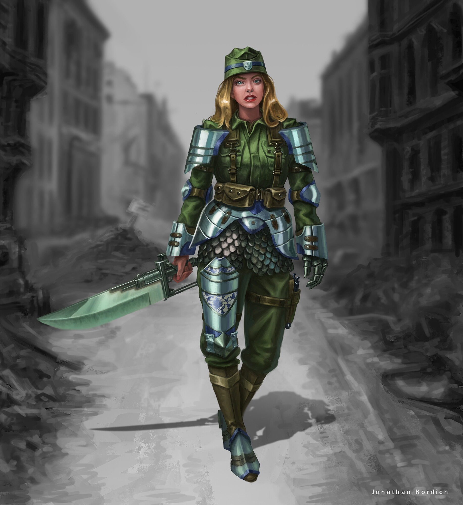 ArtStation - Lapis Lazuli Lieutenant