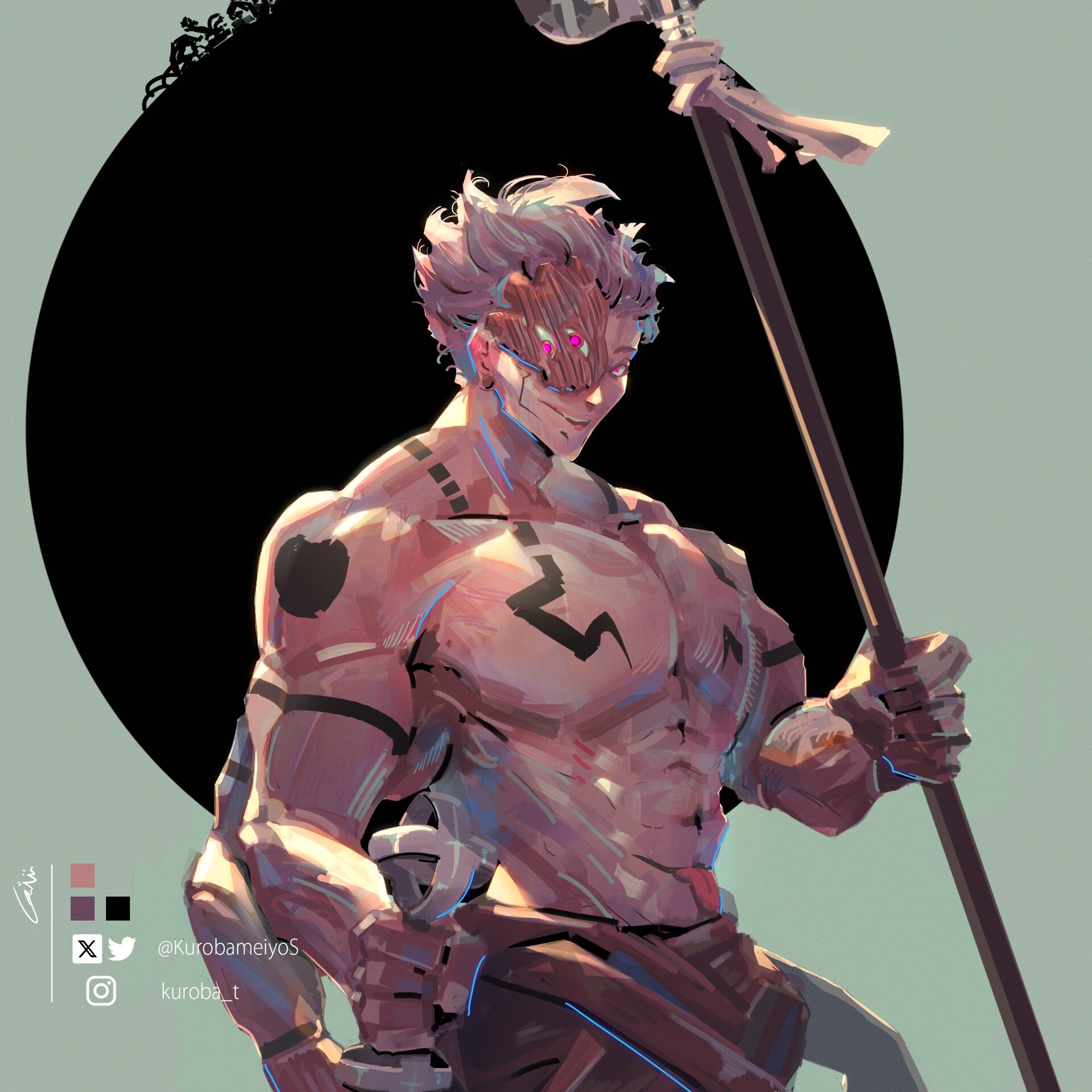 ArtStation - Sukuna | Jujutsu Kaisen | fanart by KUROBA