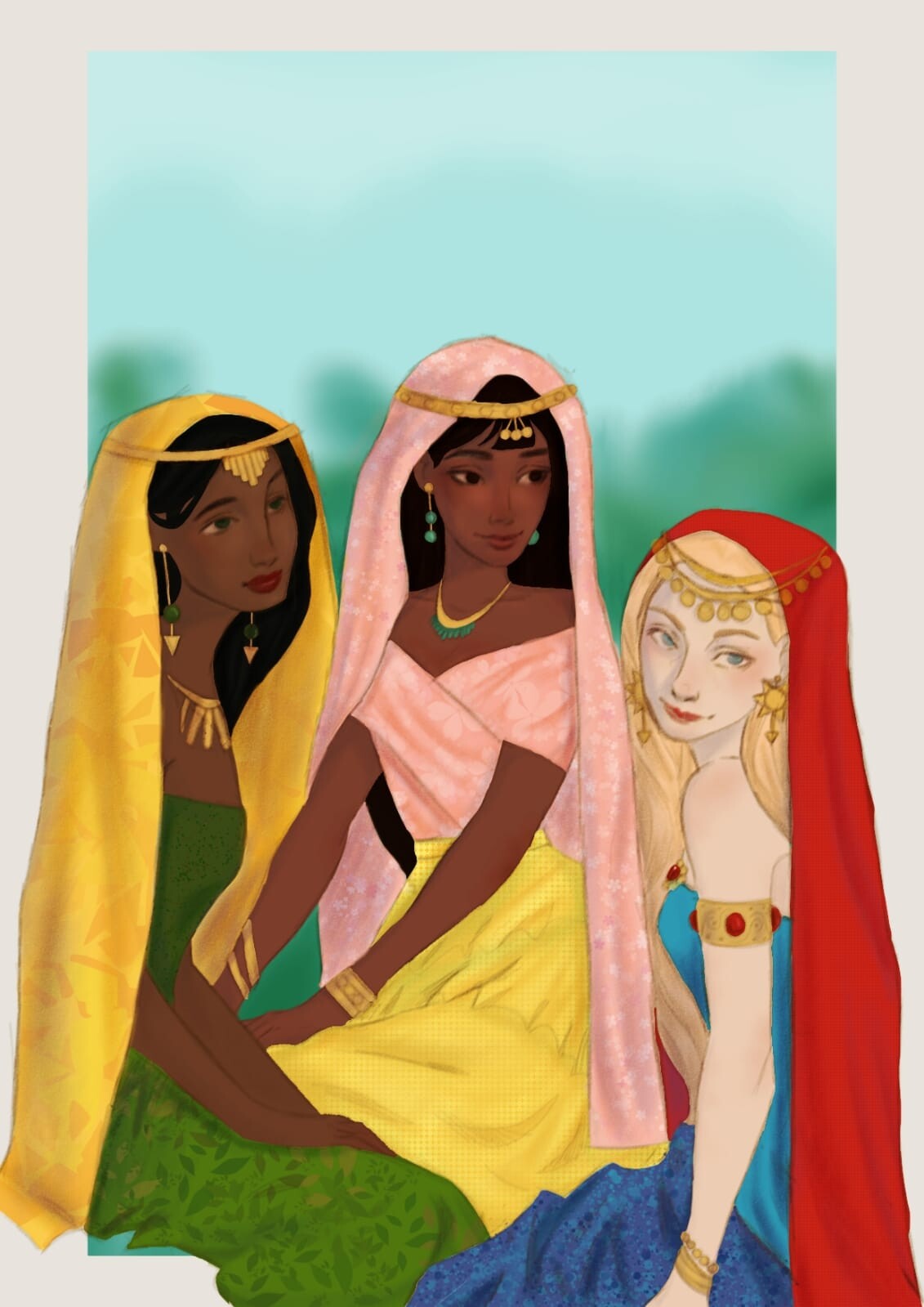 ArtStation - Three sisters