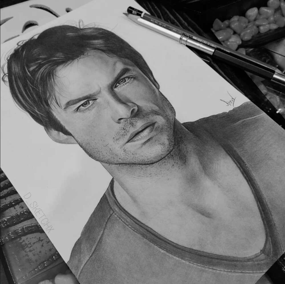 ArtStation - Realistic Pencil Sketch