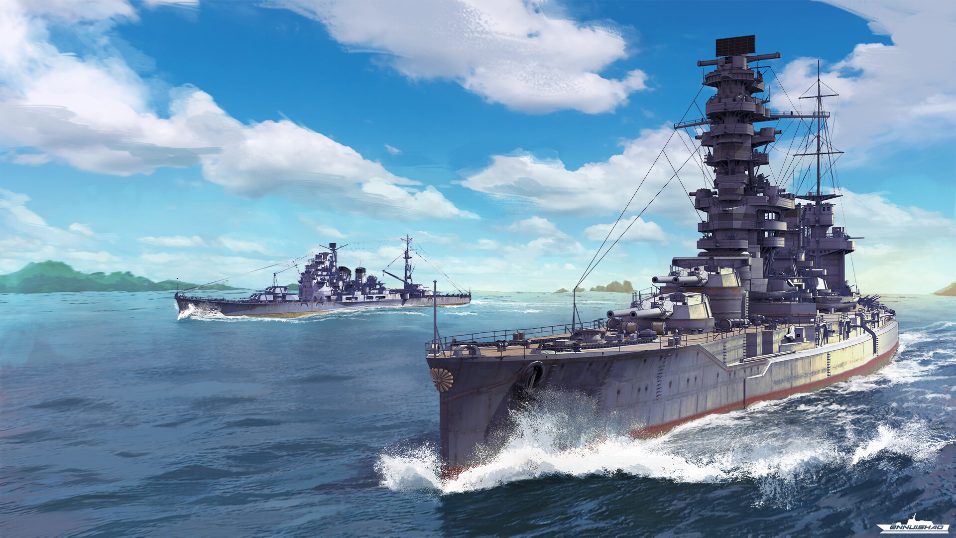 ArtStation - IJN theme study