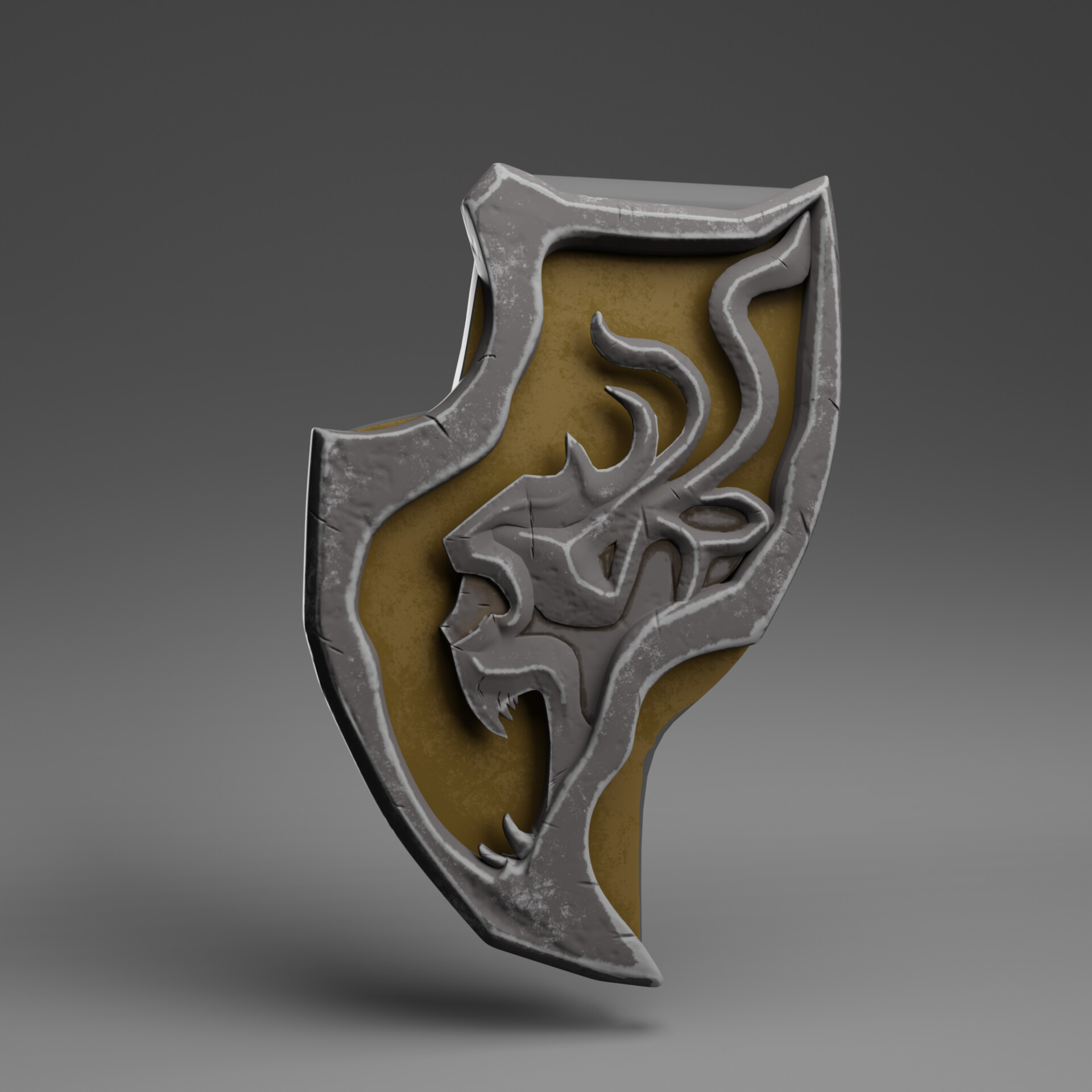 ArtStation - Stylized Shield | Game Props