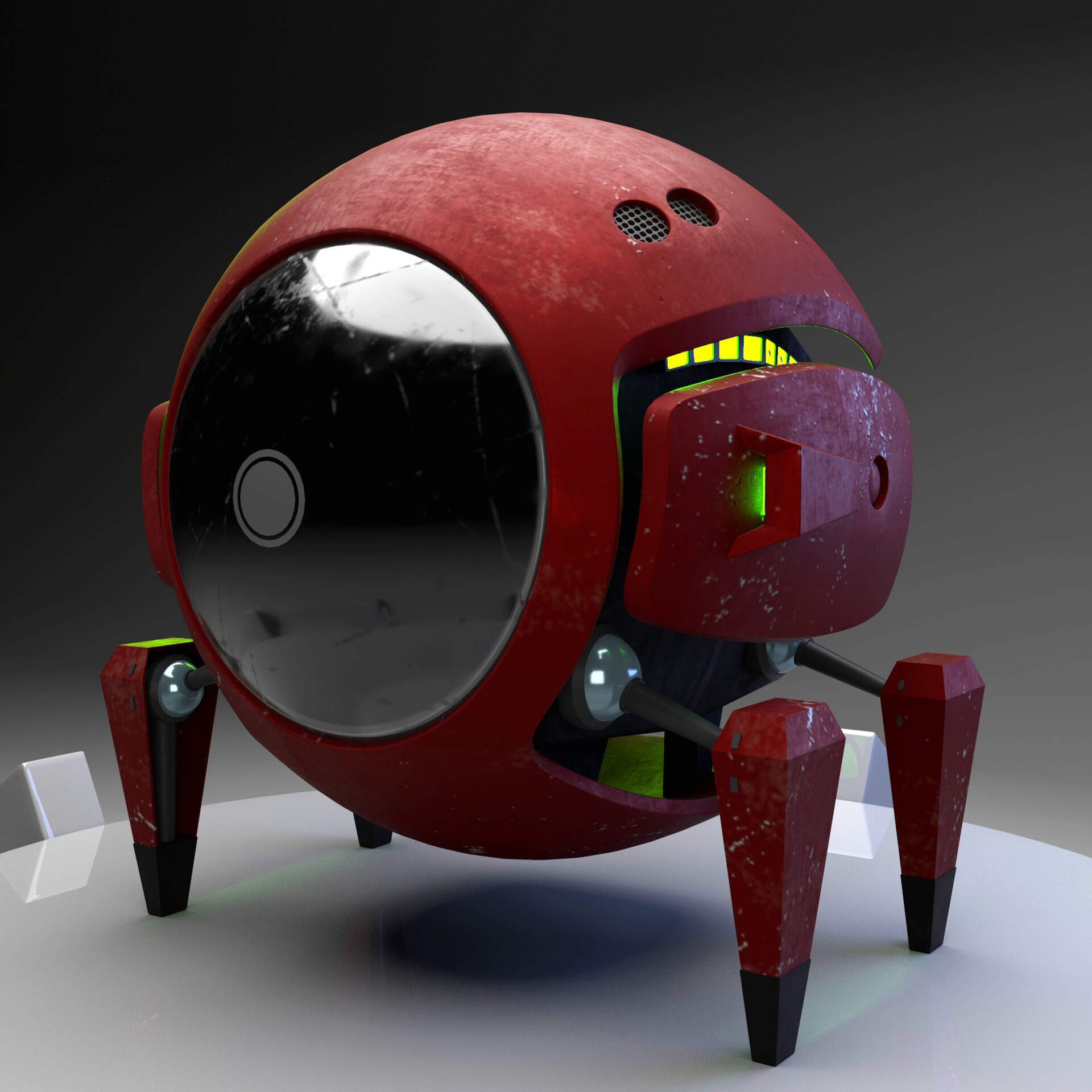 AʀᴜL - Mini Robot 3D modelling