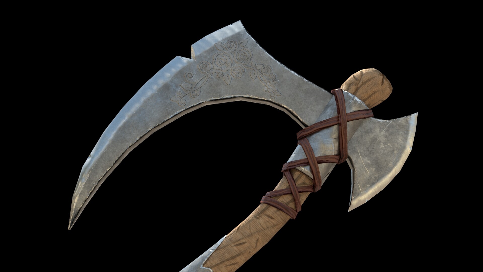 Emil - PBR Game Ready Axe - 3D Model