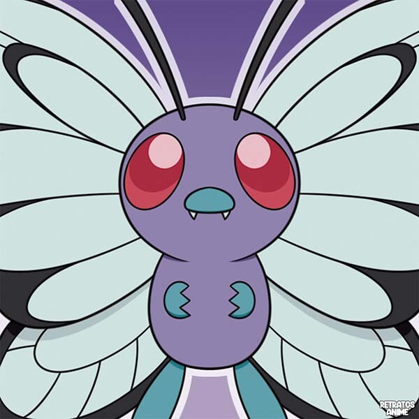 ArtStation - Butterfree, Pokémon Creatures