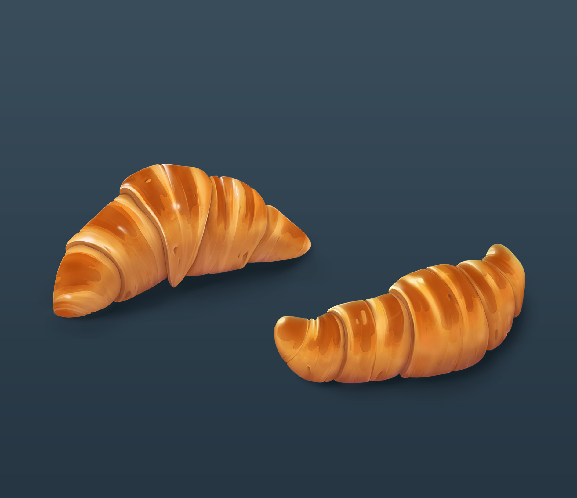 ArtStation - Croissants Icons