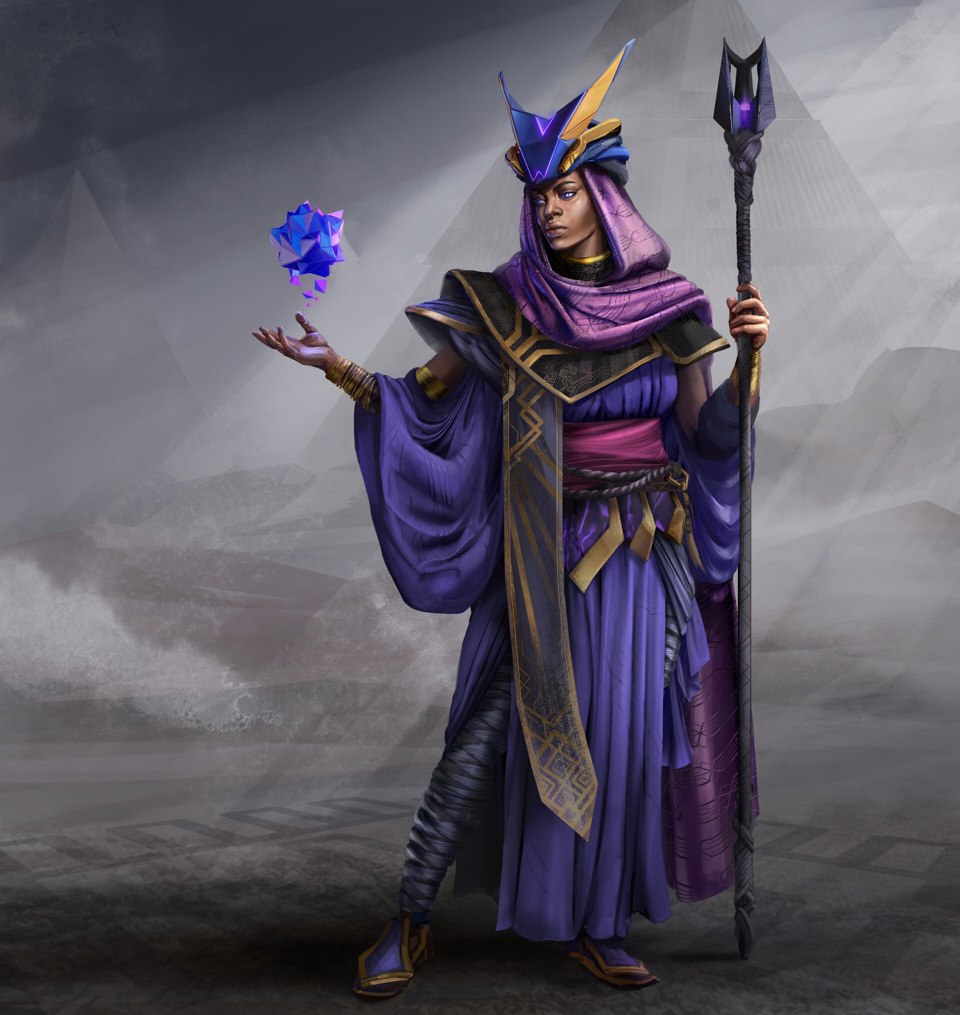 ArtStation - Priestess of Time Temple