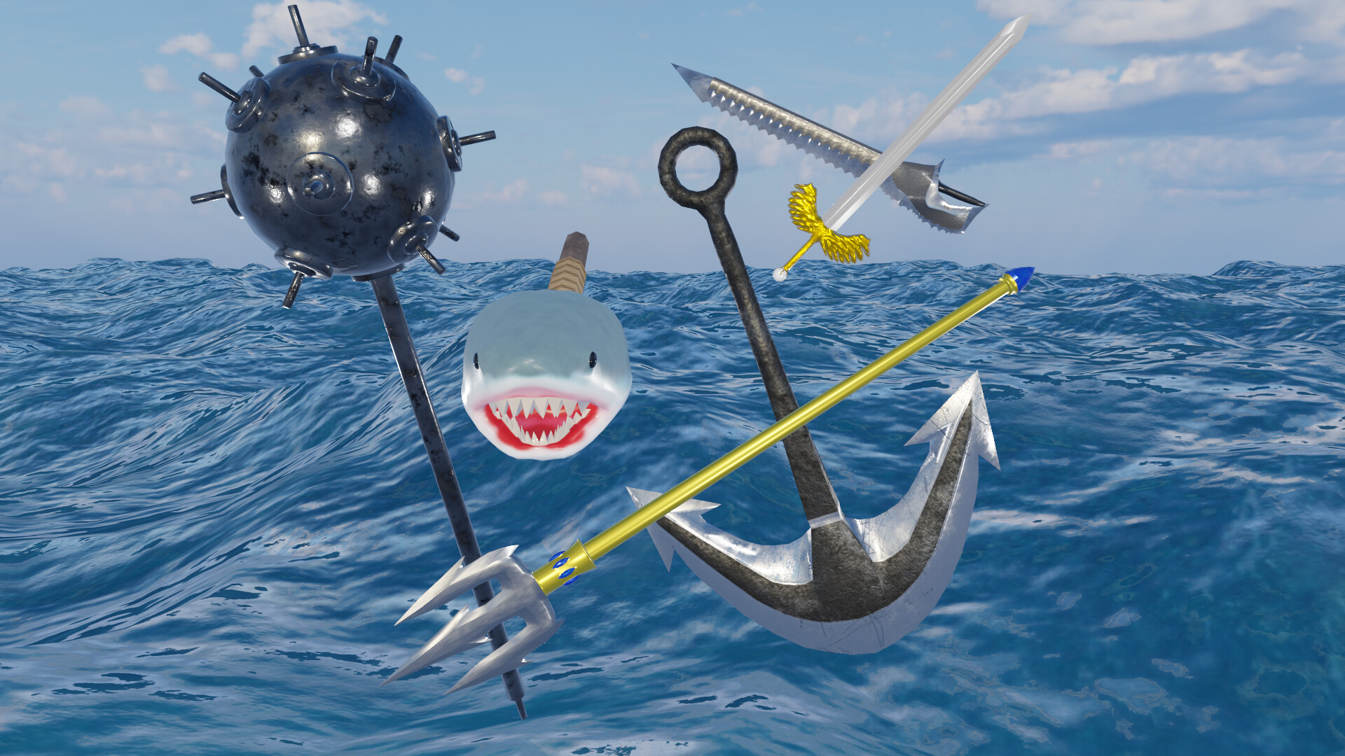 ArtStation - Nautical Weapon Pack