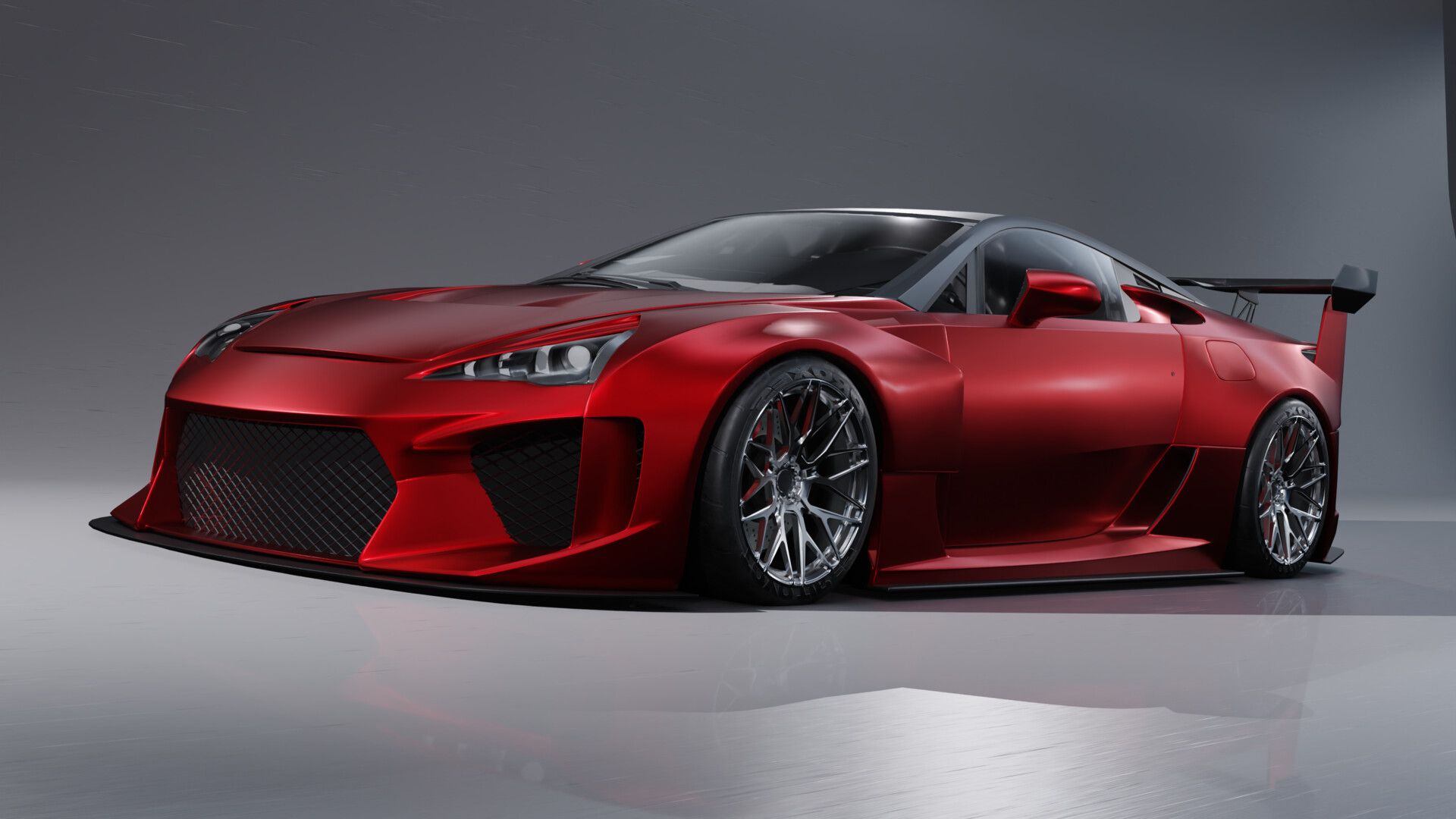 ArtStation - Lexus LFA Prior Design