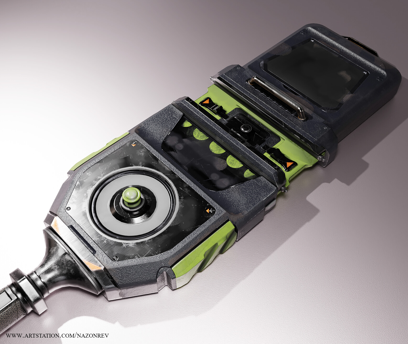 Nathan Cornwall | Hard Surface - Data Paddle | Personal Project, Game ...