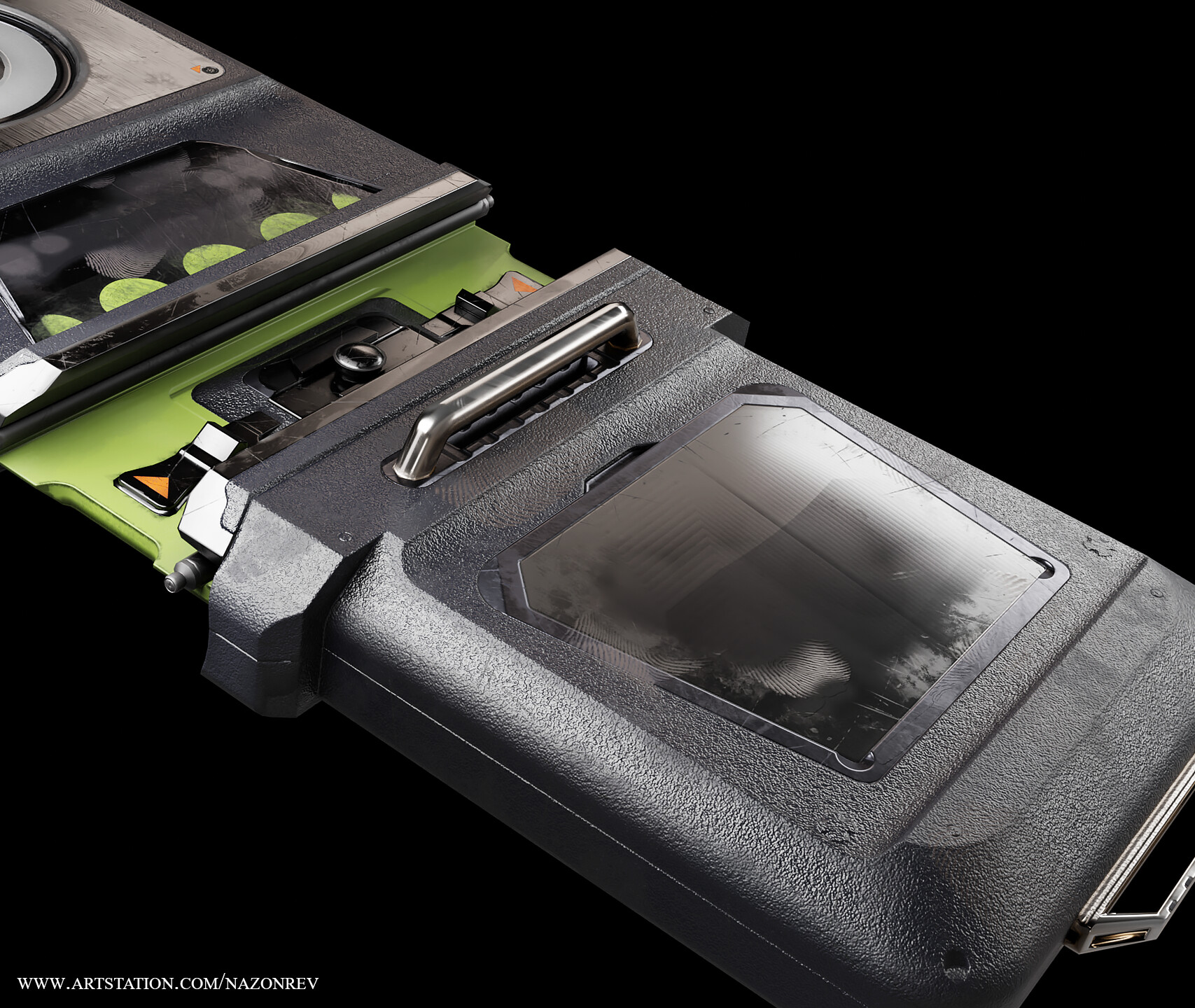 Nathan Cornwall | Hard Surface - Data Paddle | Personal Project, Game ...