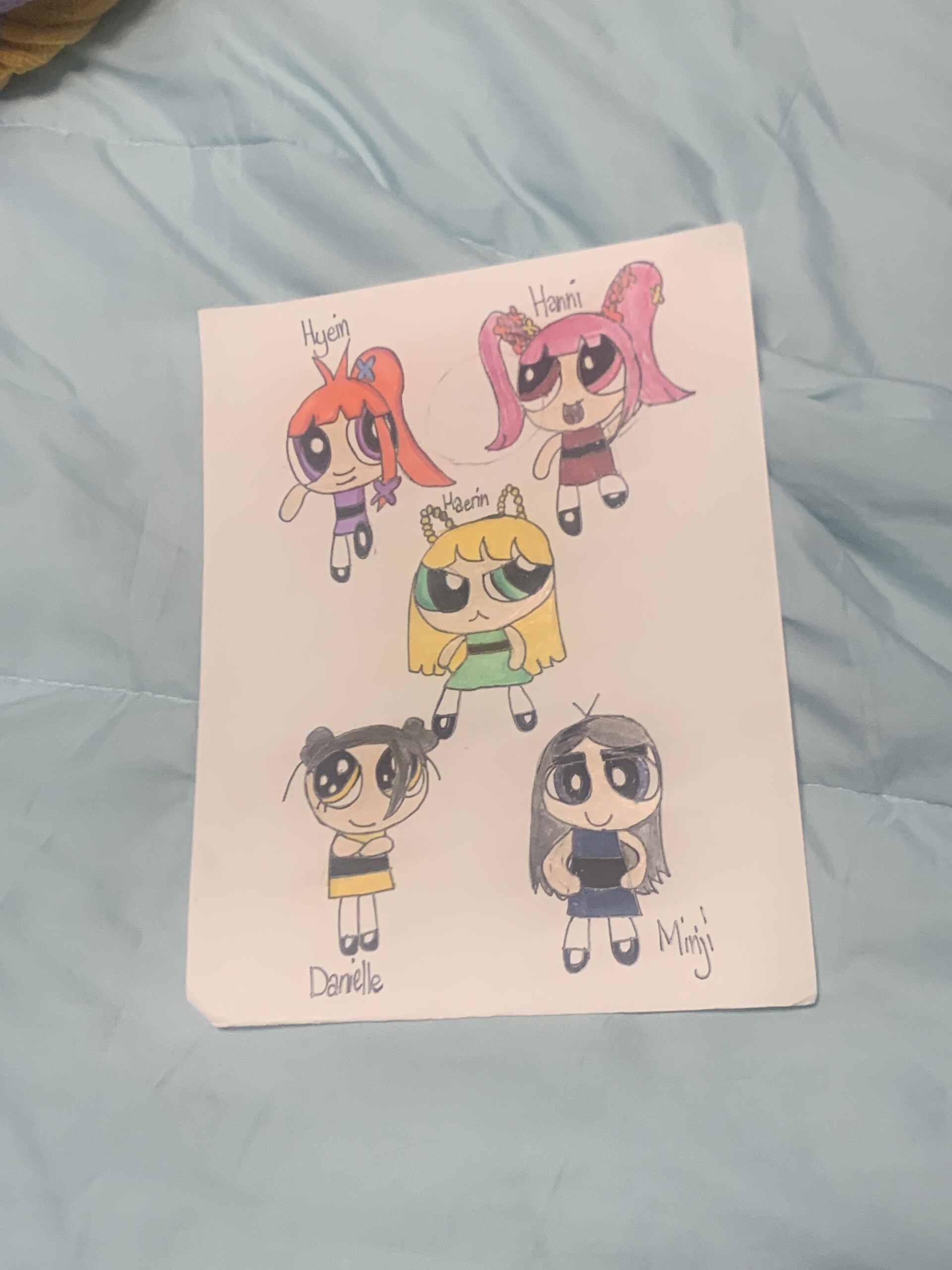 ArtStation - NewJeans as The Powerpuff Girls